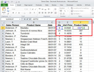 Increase and decrease decimal amounts quickly without using your mouse | Sage Intelligence