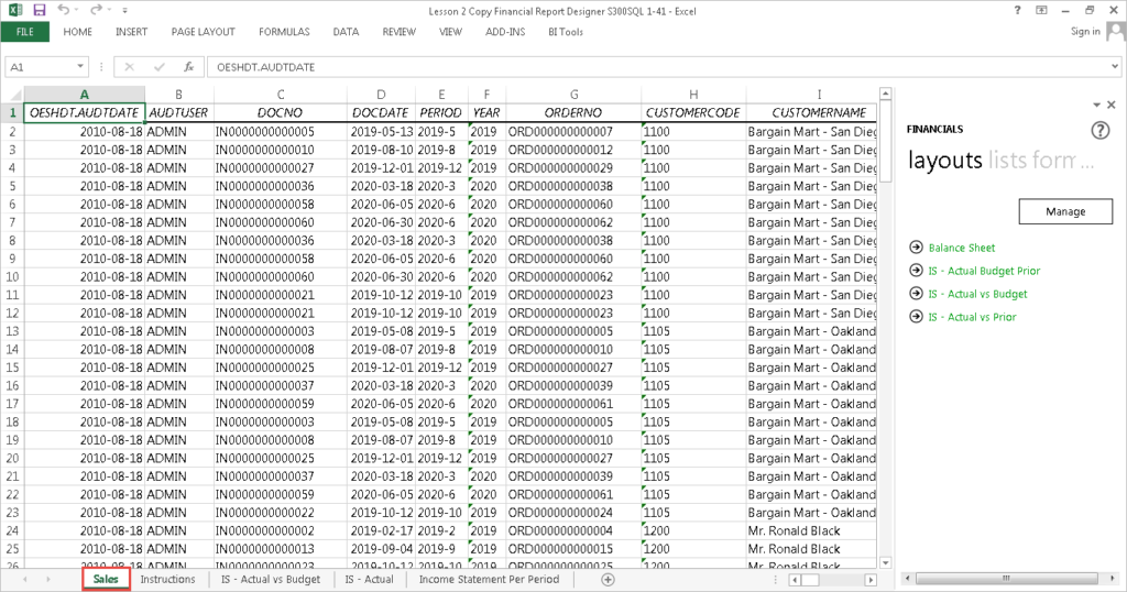 Learn how to report on more than just your financials in the Financial ...