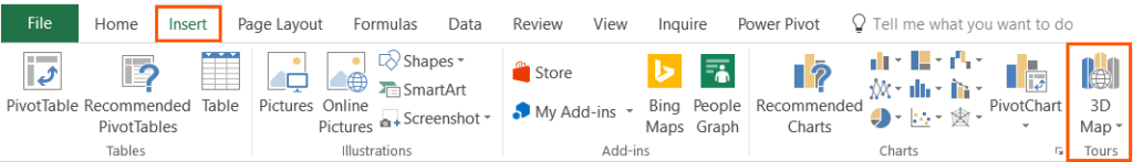How To Create A 3D Map In Excel 2016 Sage Intelligence