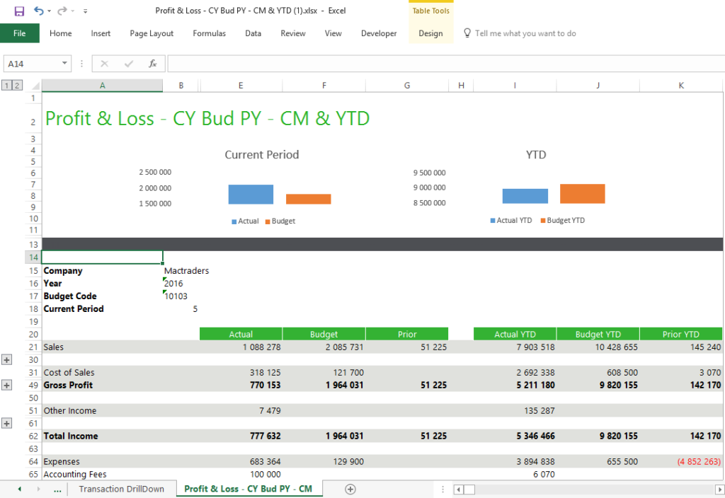 8 tips to use when working with reports in the Excel Report Designer for Sage Intelligence