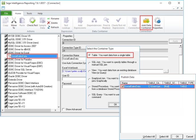 Using Microsoft Excel as a Data Source in Sage Intelligence | Sage Intelligence